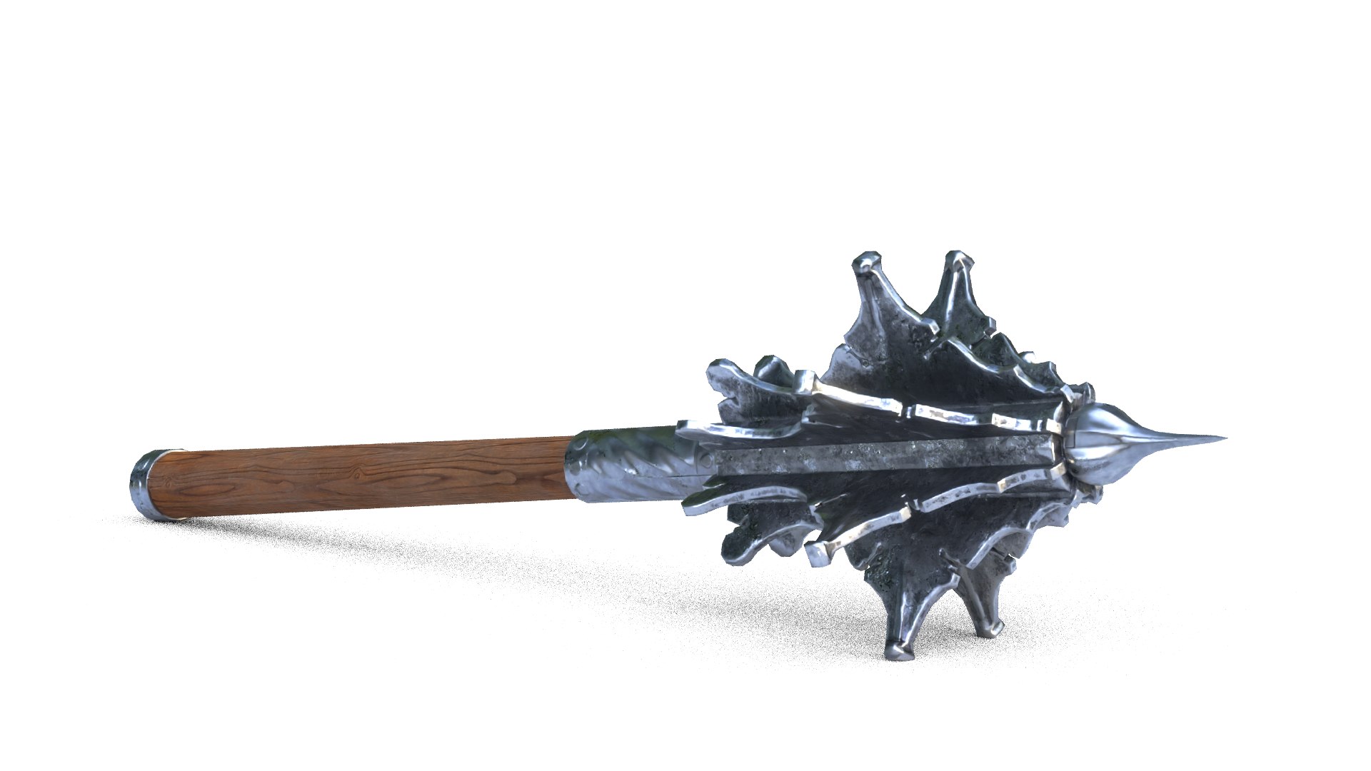 3D European 16th Century Sword Mace - TurboSquid 2133854