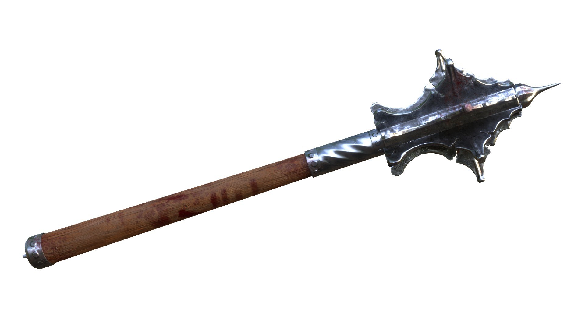 3D European 16th Century Sword Mace - TurboSquid 2133854