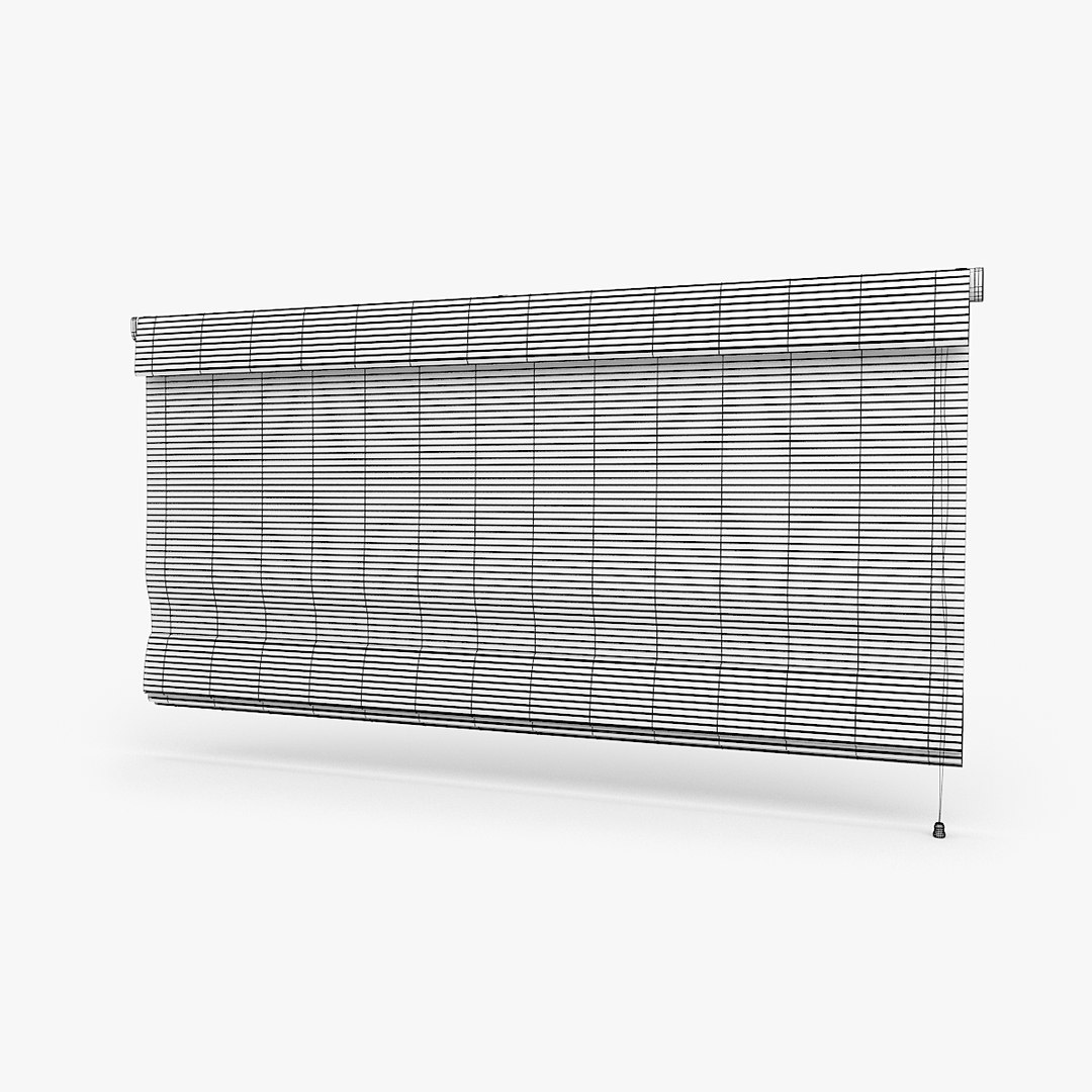 3dsmax Wooden Blinds