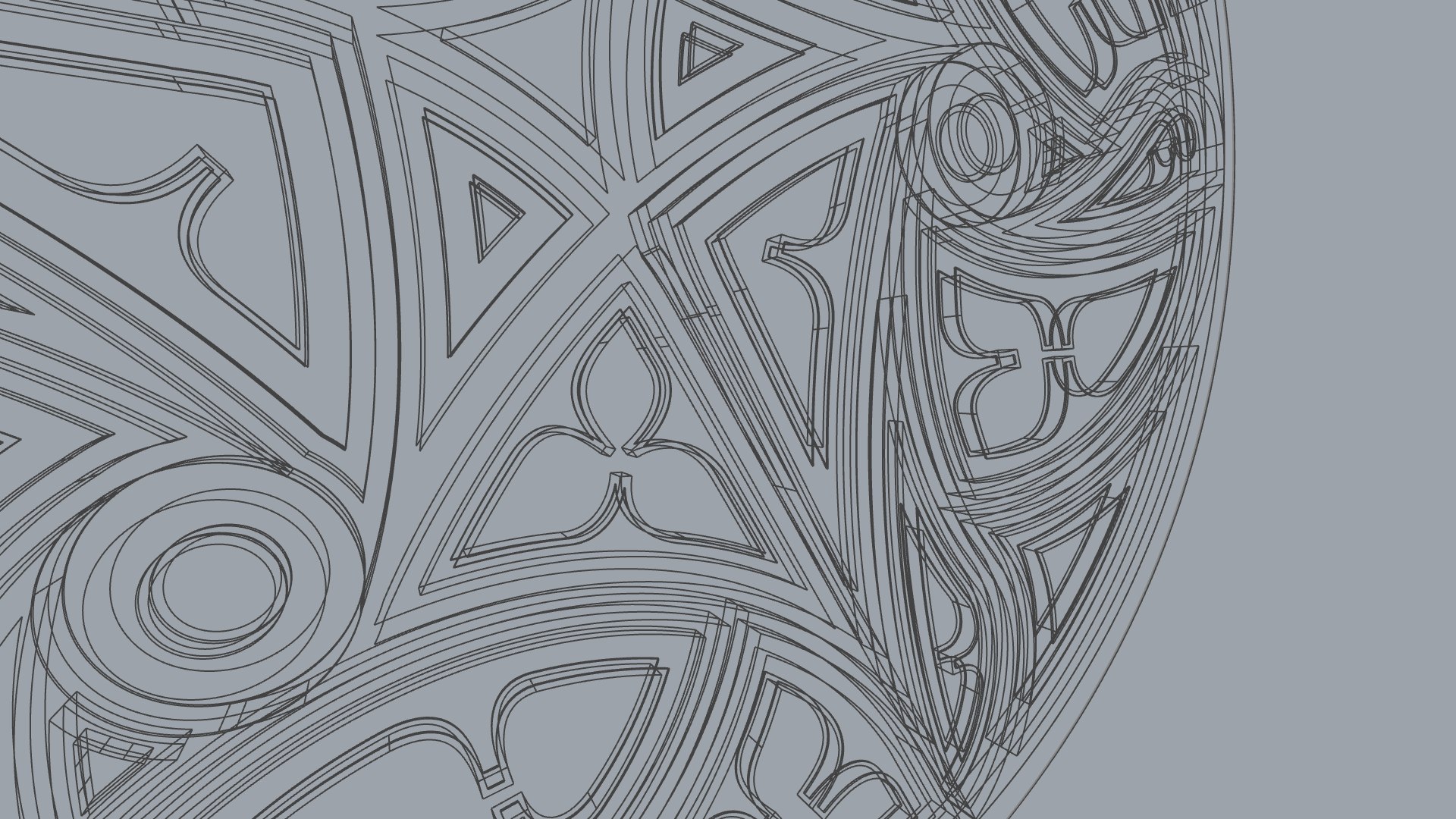Rose Window 3D Model - TurboSquid 2109277