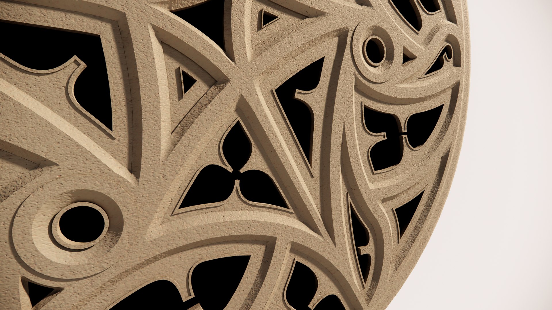 Rose Window 3D Model - TurboSquid 2109277
