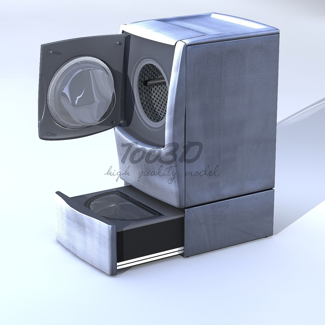 Washer 3D model - TurboSquid 1152218