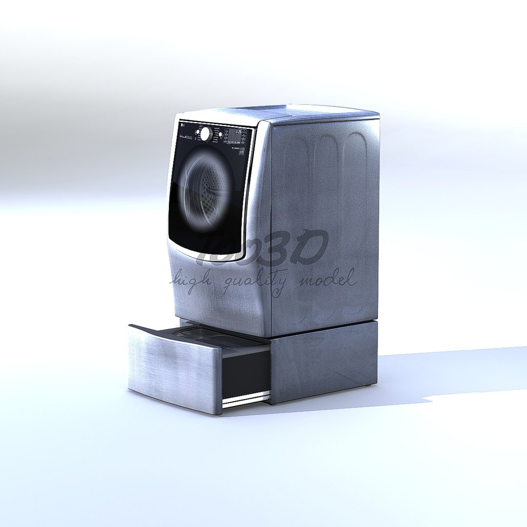 Washer 3D model - TurboSquid 1152218