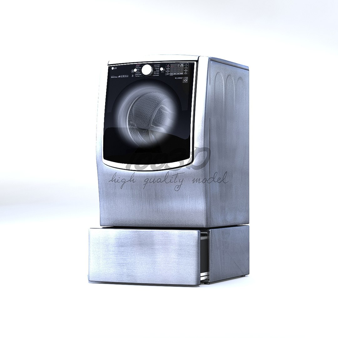 Washer 3D model - TurboSquid 1152218
