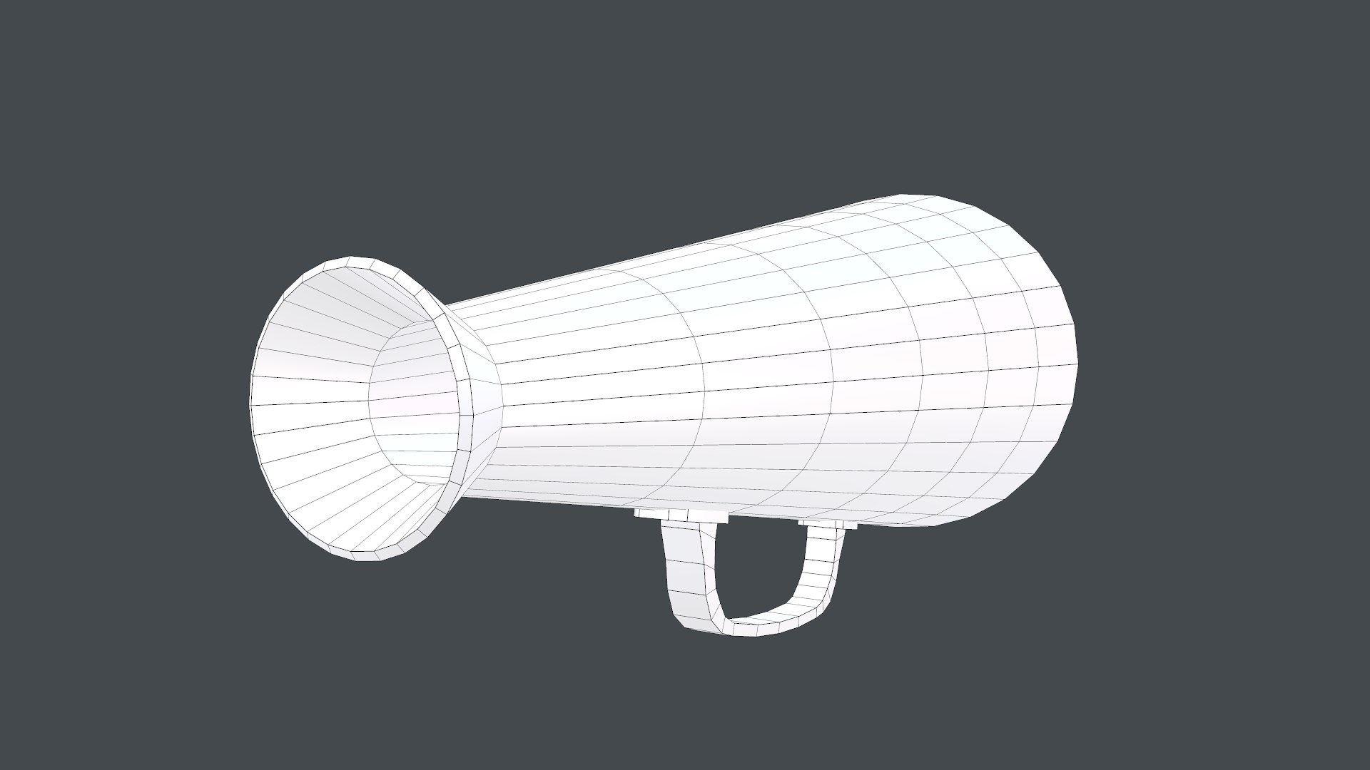 Old Metal Megaphone 3D model - TurboSquid 1802512