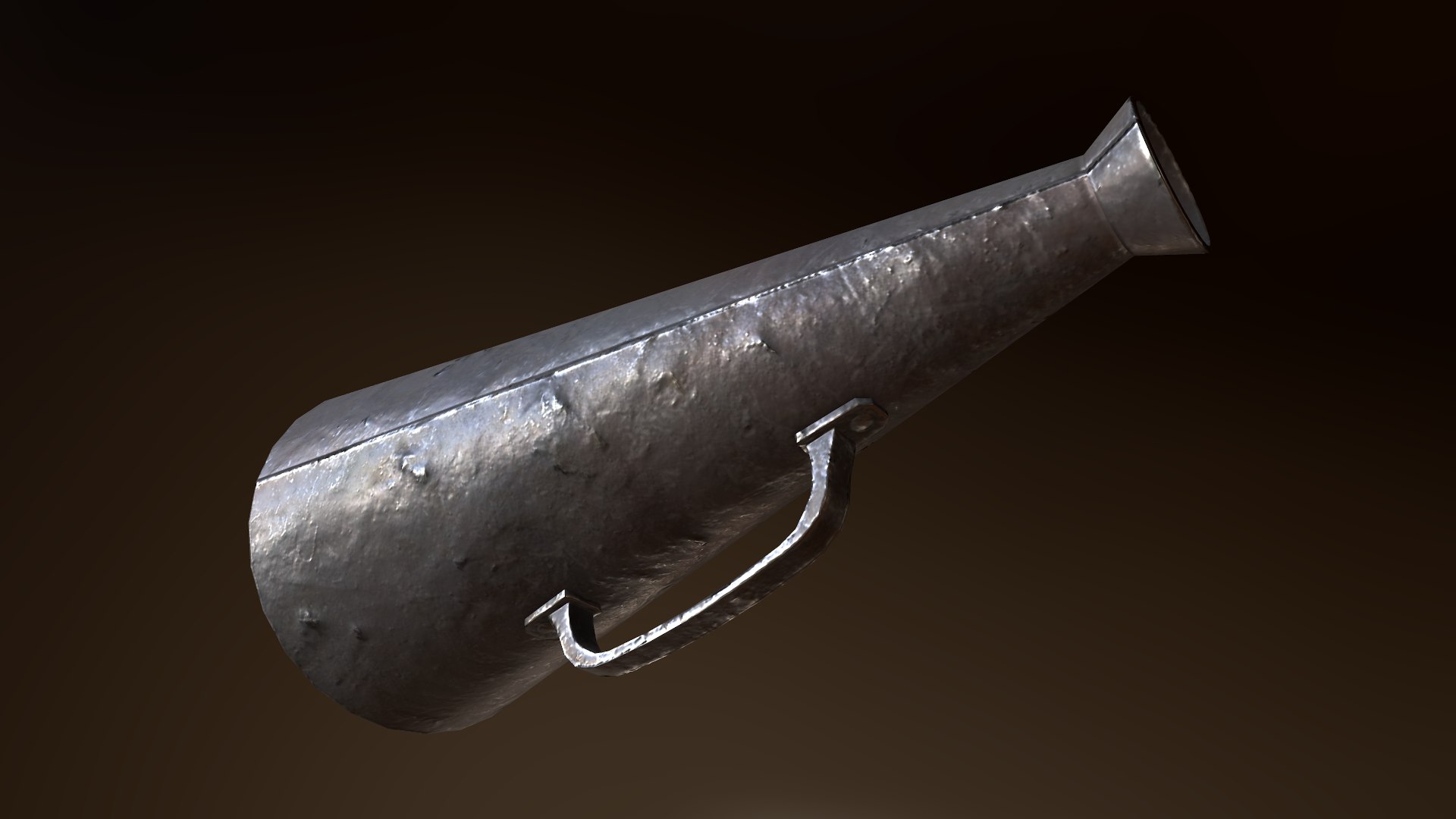 Old Metal Megaphone 3D model - TurboSquid 1802512