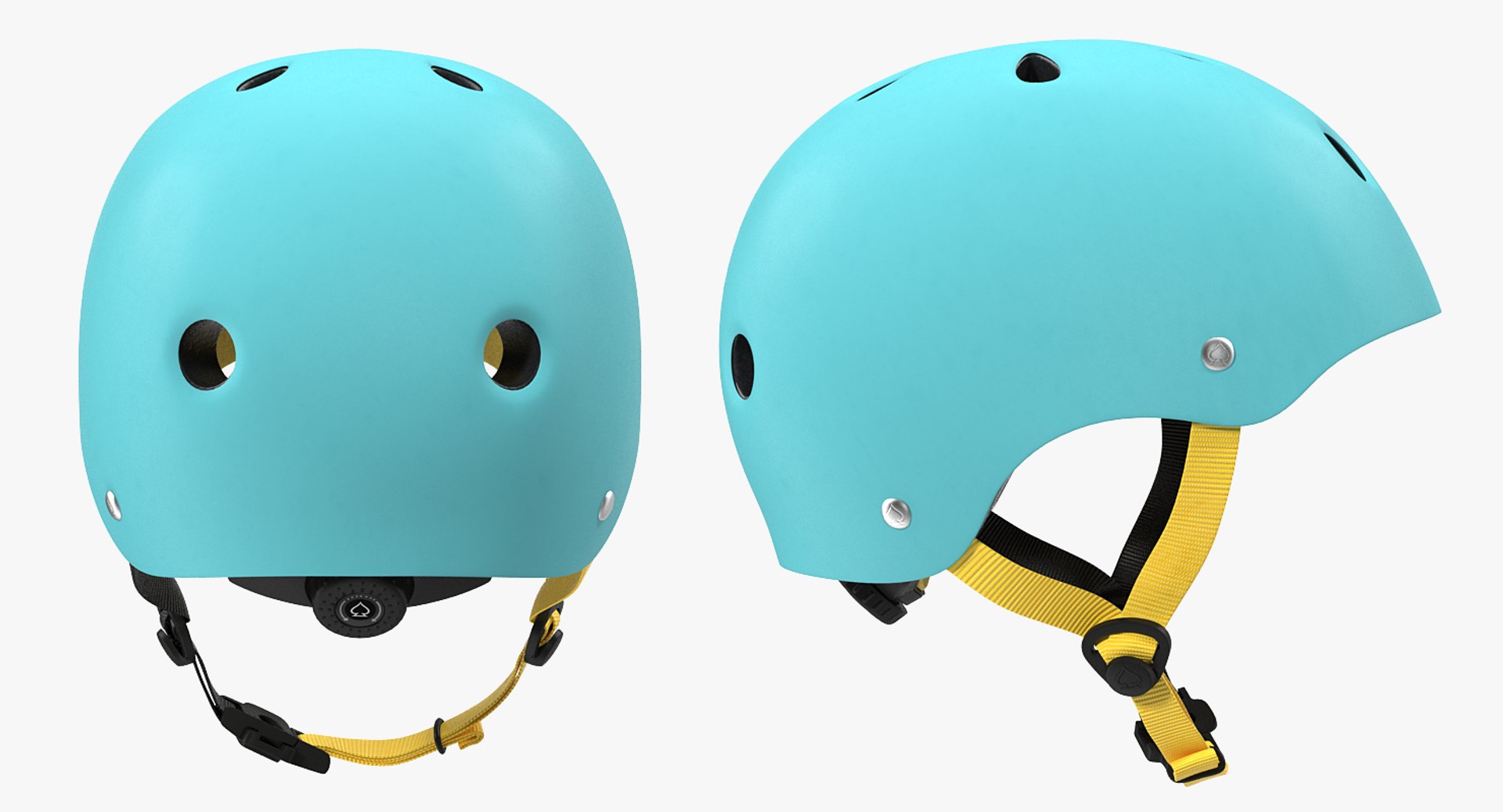 3D Blue Skate Helmet - TurboSquid 1346258