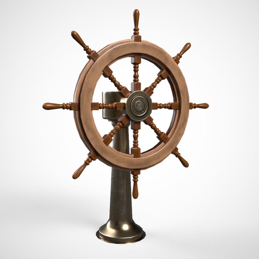 Ship Helm 3D Model - TurboSquid 2397615