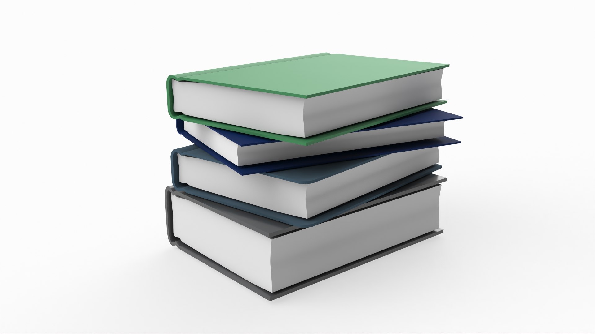 Animated Books Dropping 3D - TurboSquid 1752427