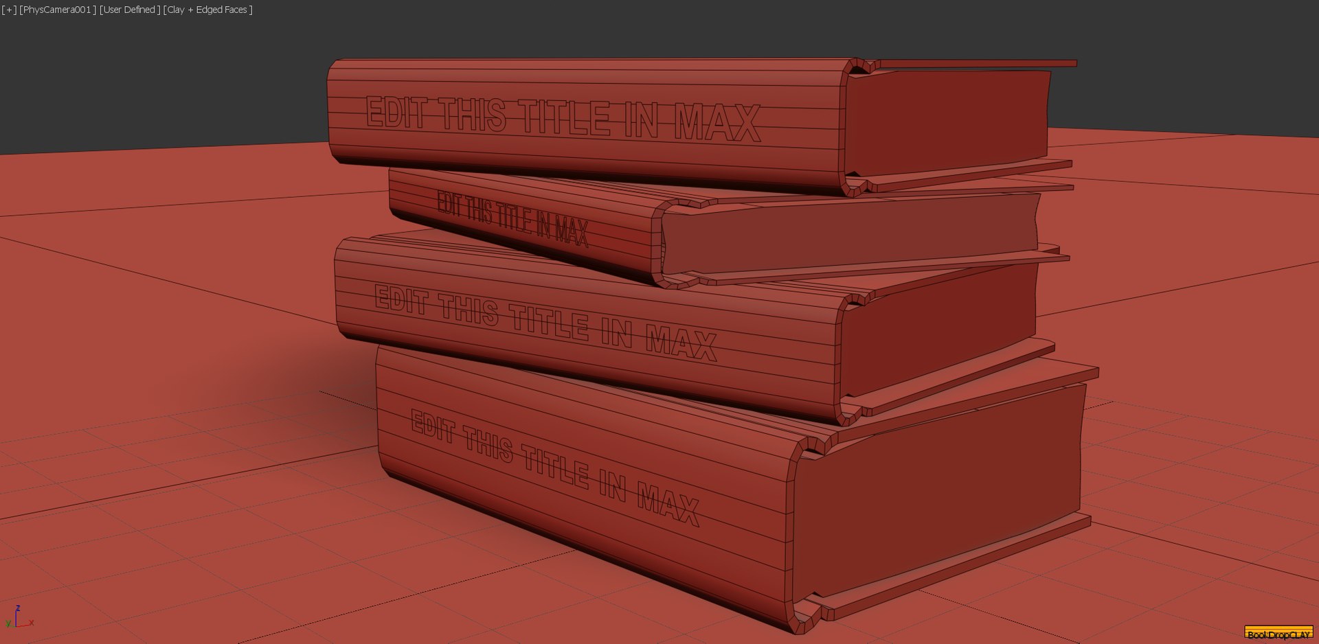 Animated Books Dropping 3D - TurboSquid 1752427