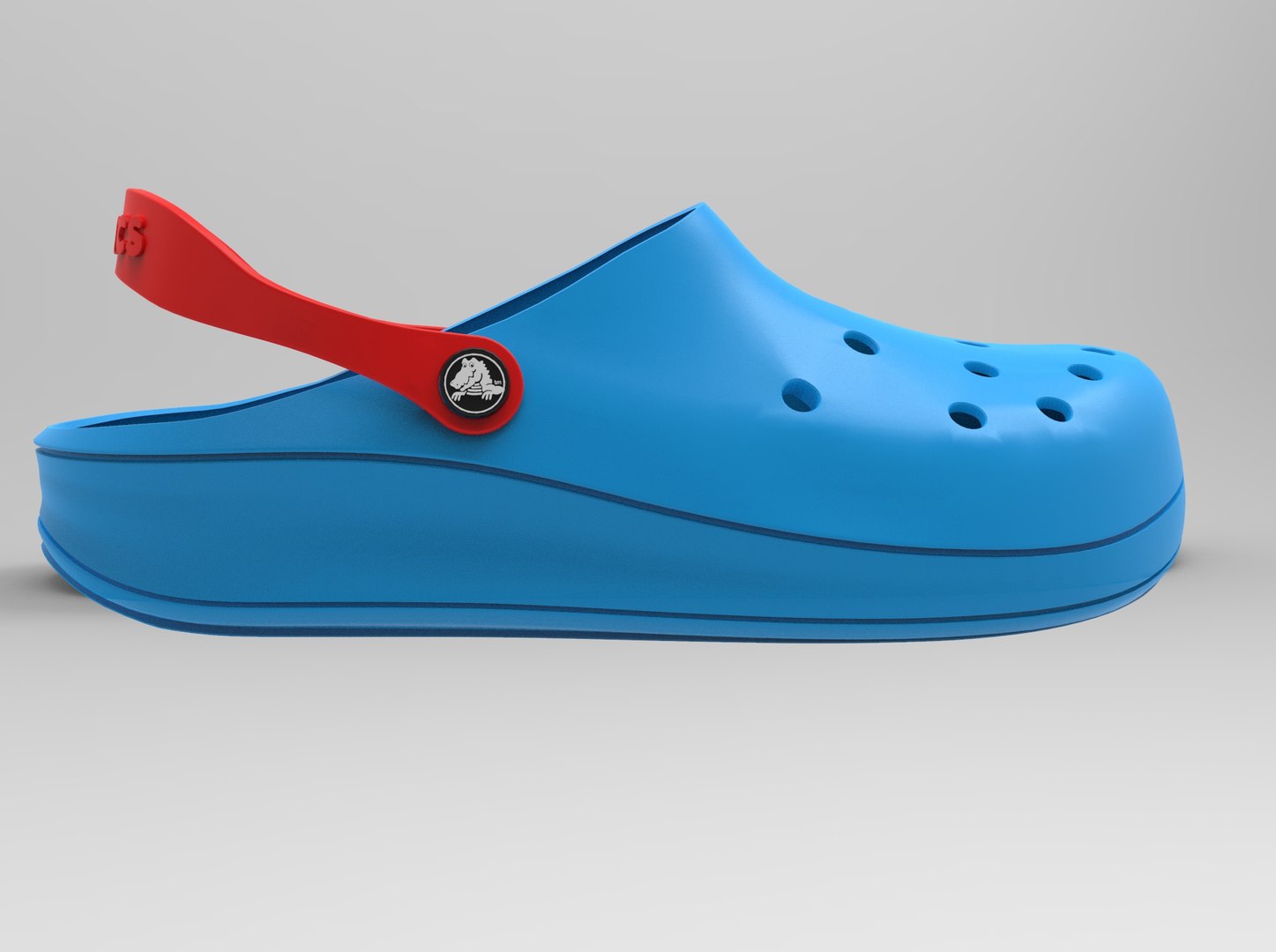 3D Crocs Shoes - TurboSquid 1504414
