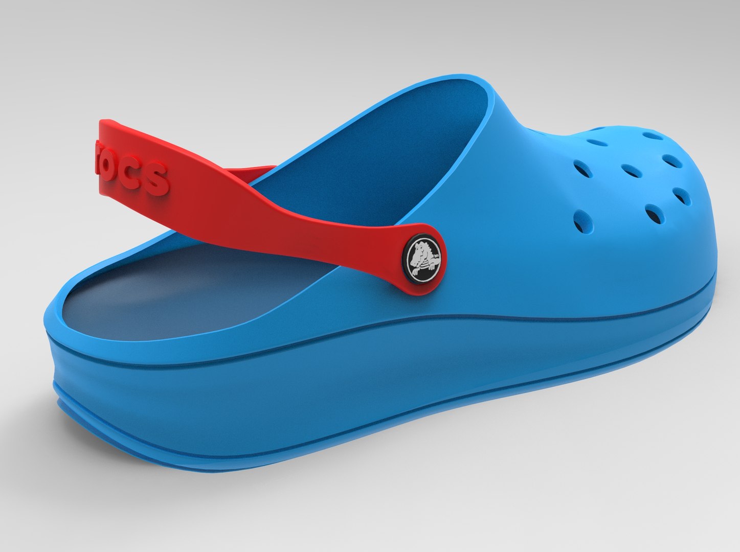 3D Crocs Shoes - TurboSquid 1504414