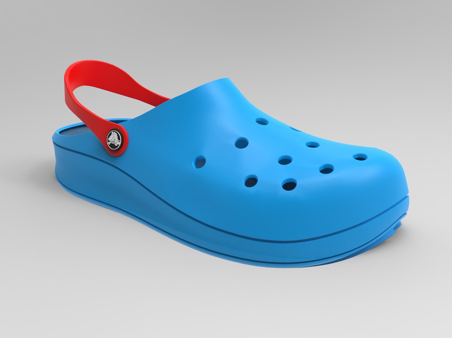 3D Crocs Shoes - TurboSquid 1504414