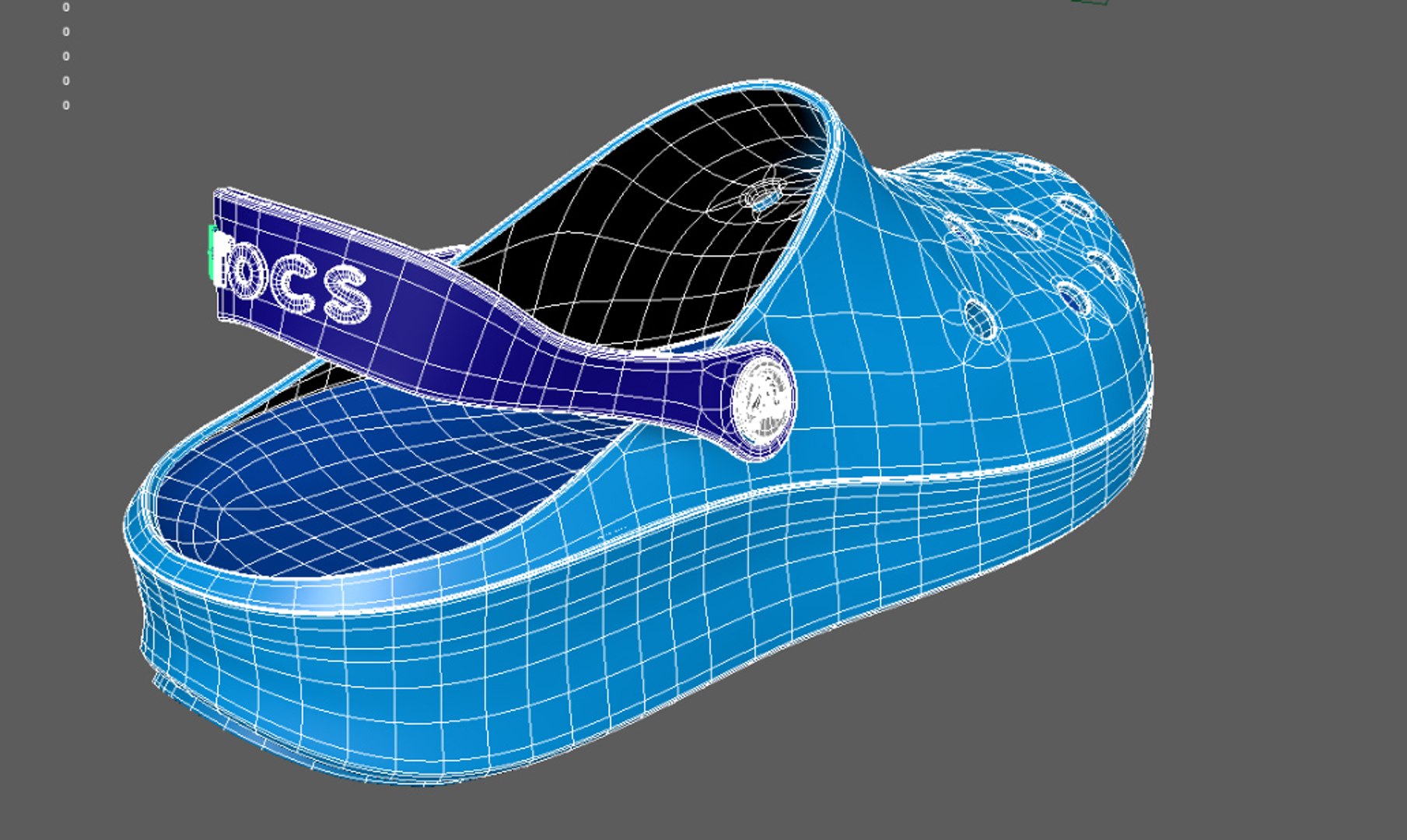 3D Crocs Shoes - TurboSquid 1504414