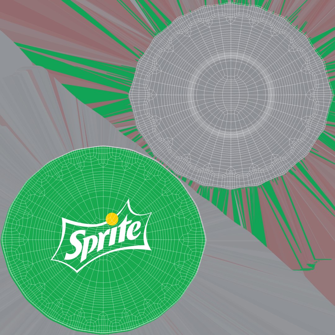 3D Sprite Glass Bottle - TurboSquid 1996220