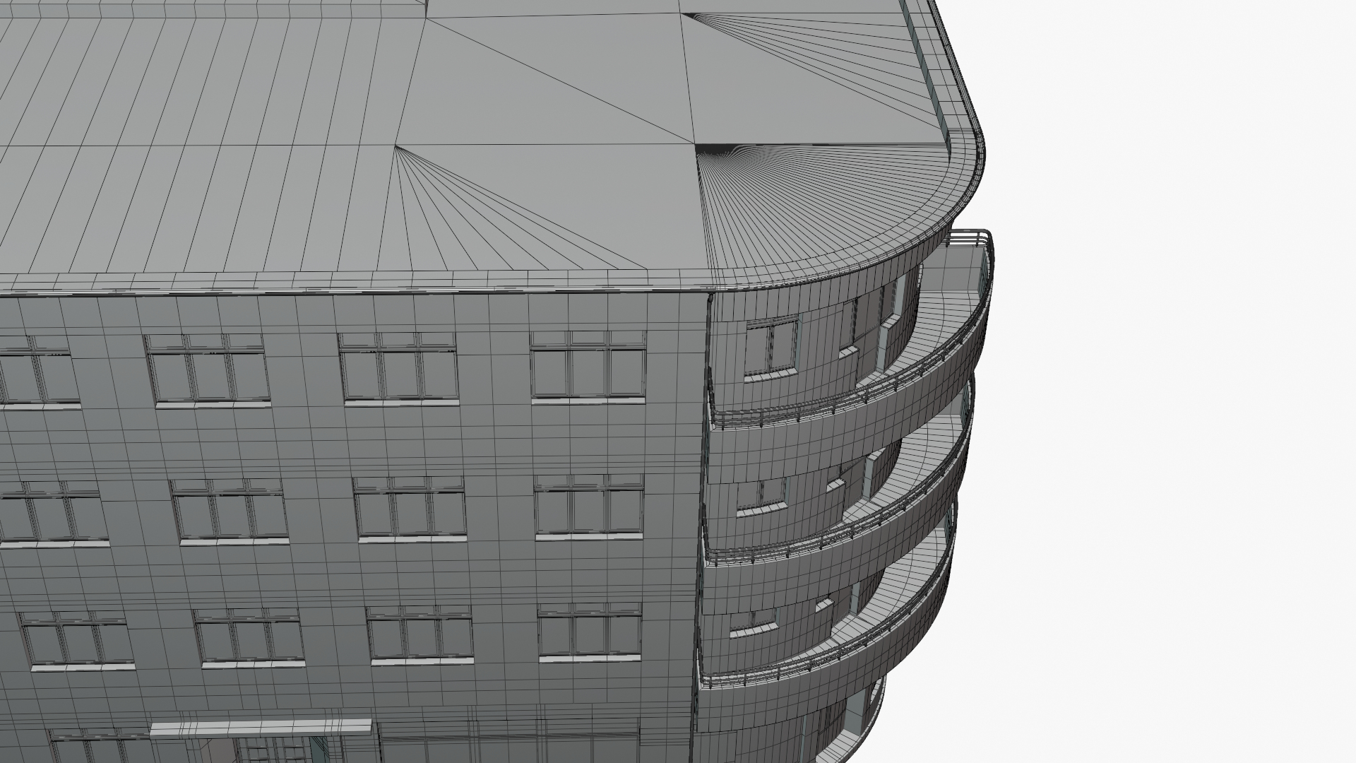 Corner house 3D model - TurboSquid 1714676