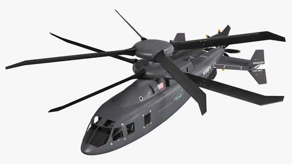 3D SB-1 Defiant Helicopter Rigged - TurboSquid 1856510