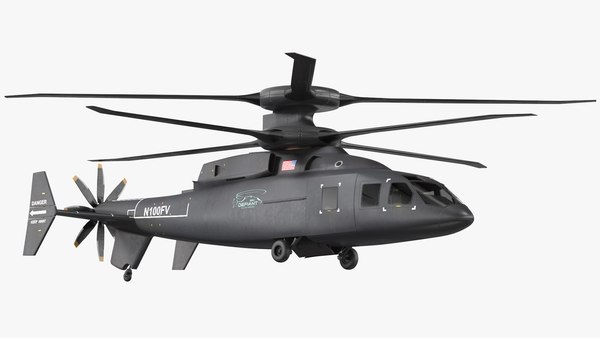 3D SB-1 Defiant Helicopter Rigged - TurboSquid 1856510