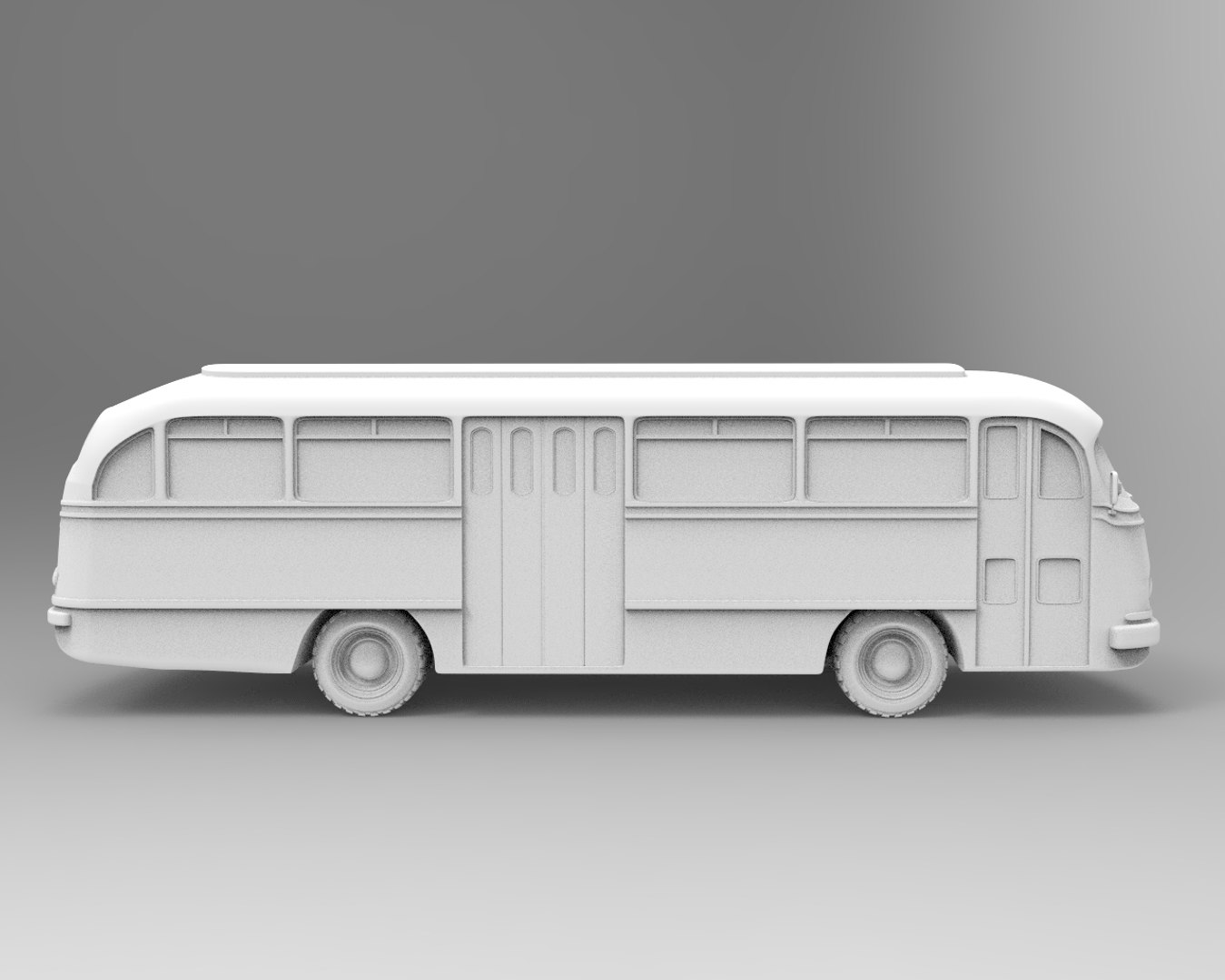 3D Old Bus Model - TurboSquid 1218715