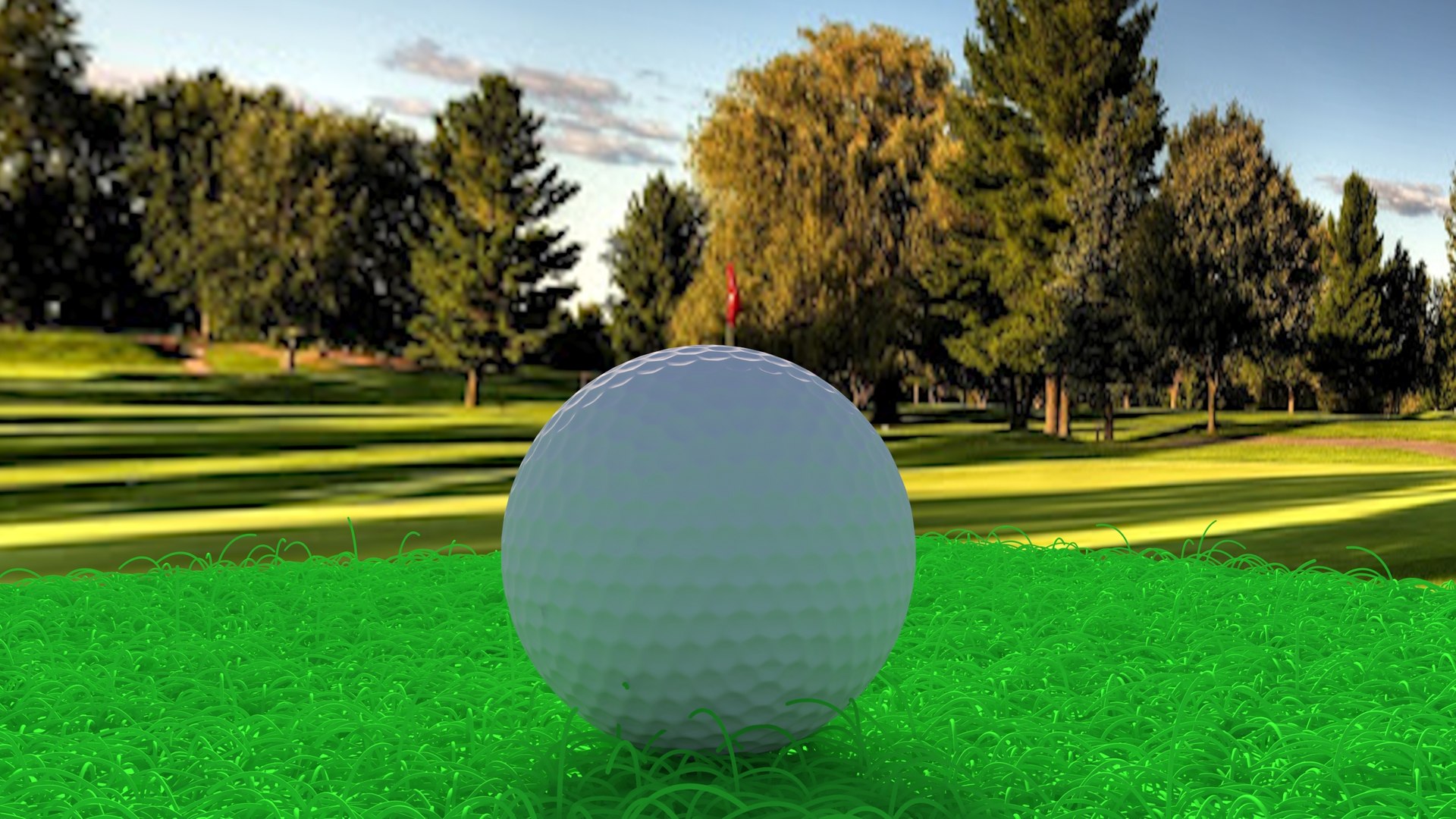 3D Golf Model - TurboSquid 1712646