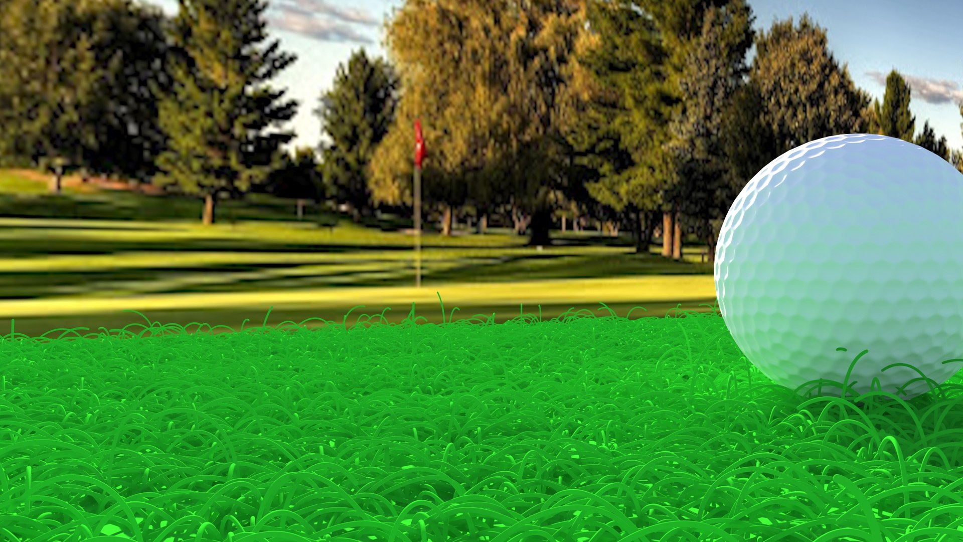 3D Golf Model - TurboSquid 1712646