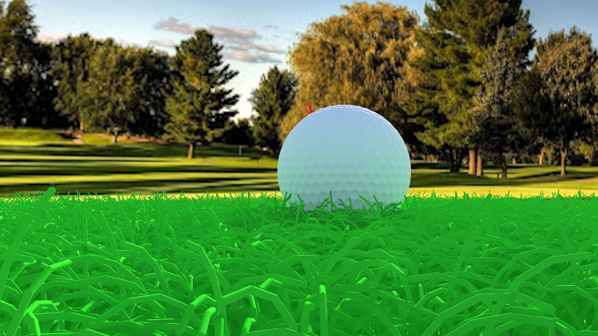 3D Golf Model - TurboSquid 1712646