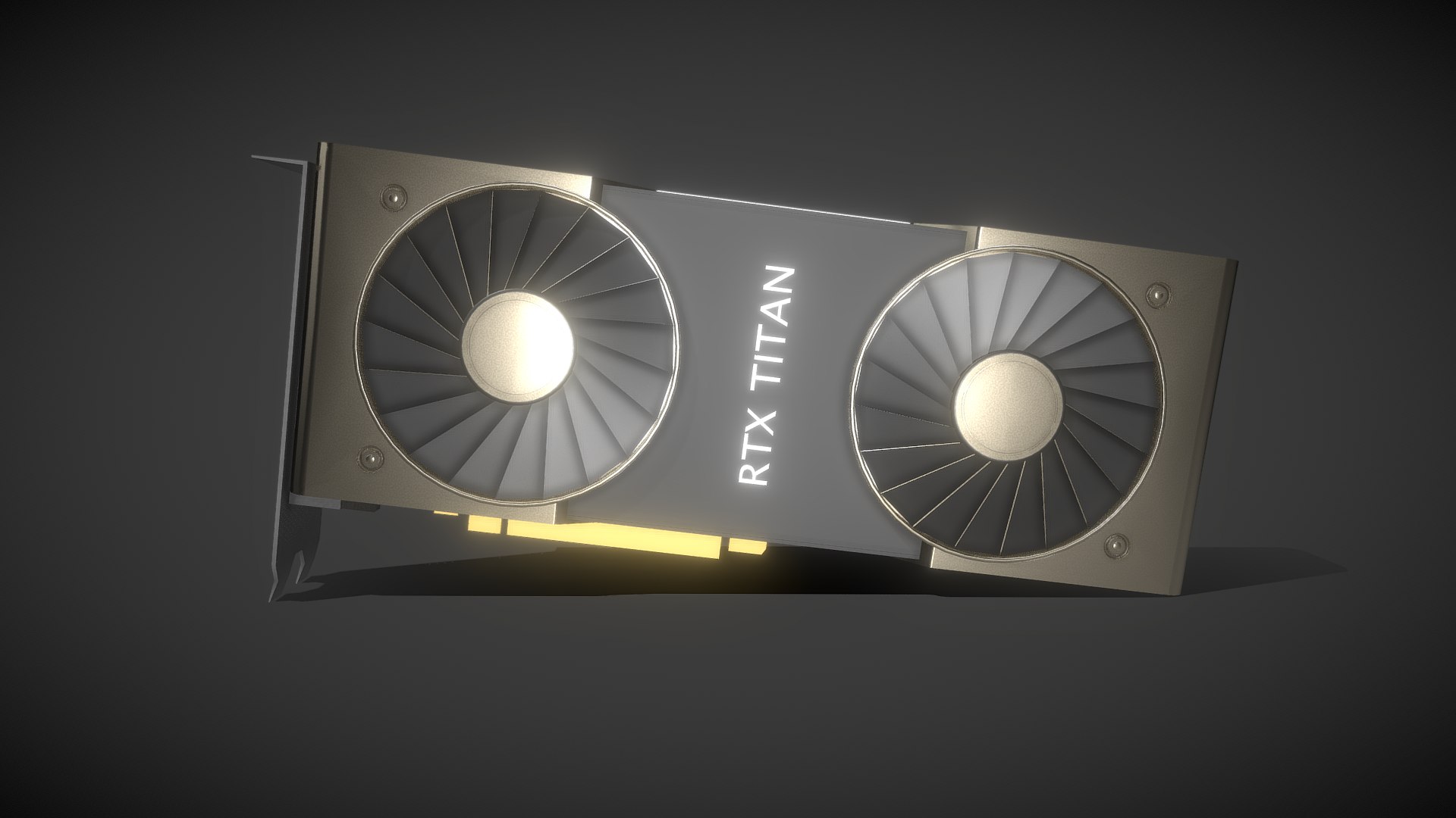 Rtx Titan Graphics Card 3D - TurboSquid 1596208