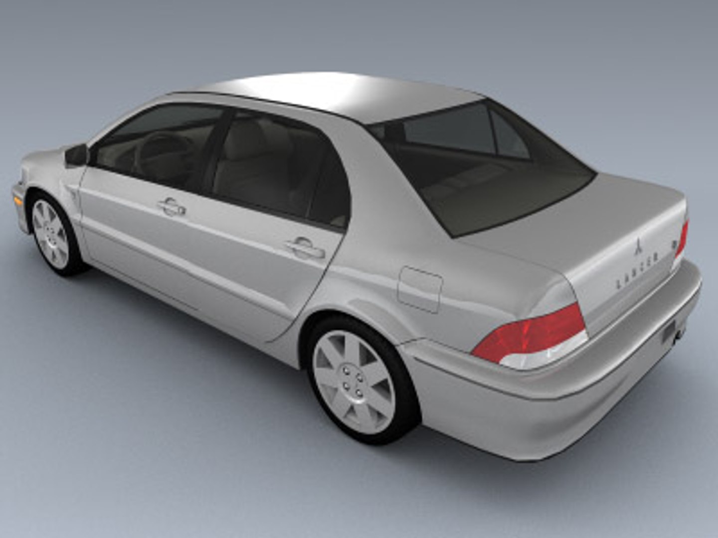 3ds Max Mitsubishi Lancer Es 2003