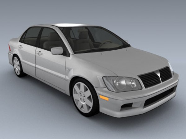 3ds max mitsubishi lancer es 2003