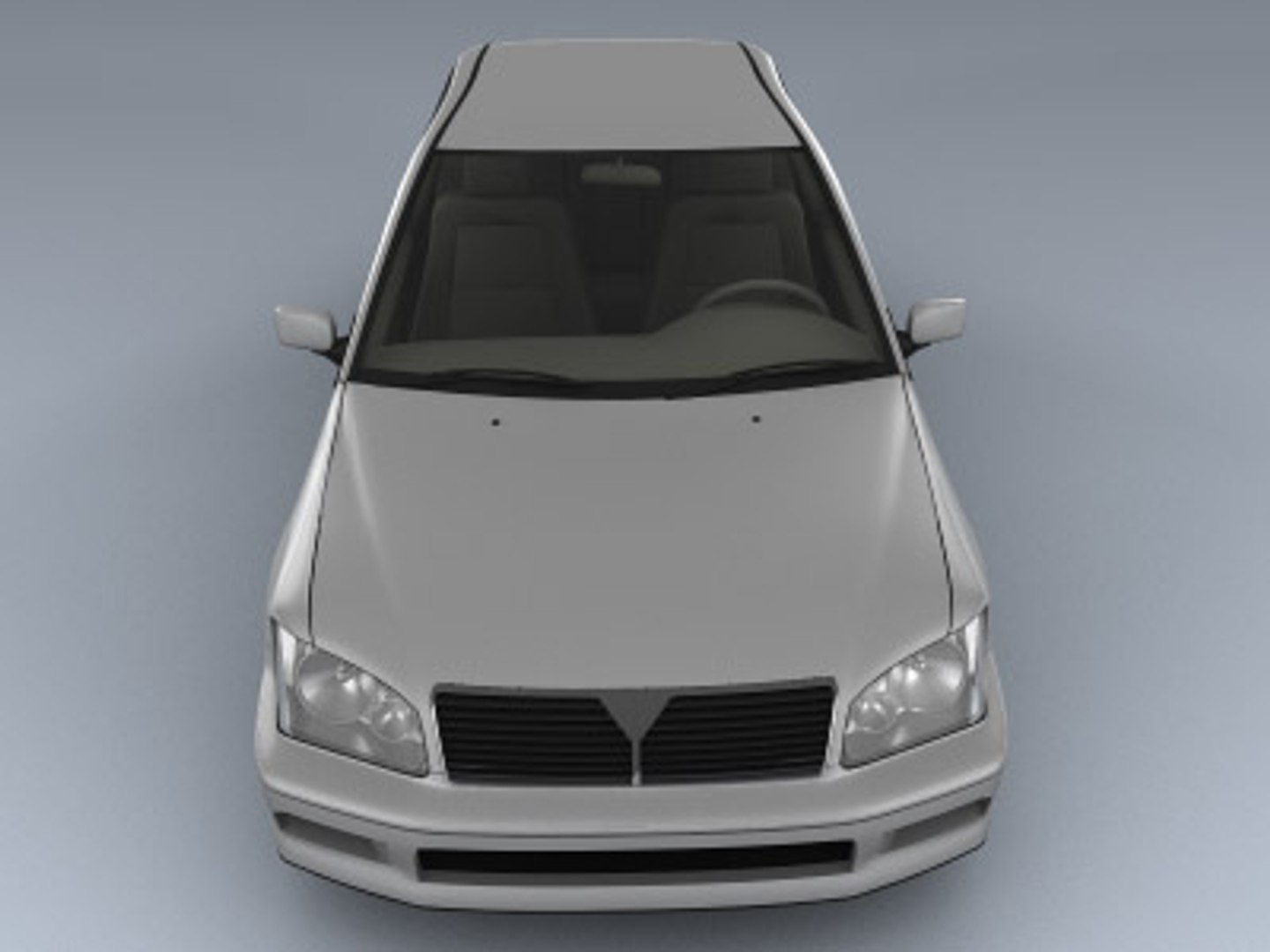 3ds Max Mitsubishi Lancer Es 2003