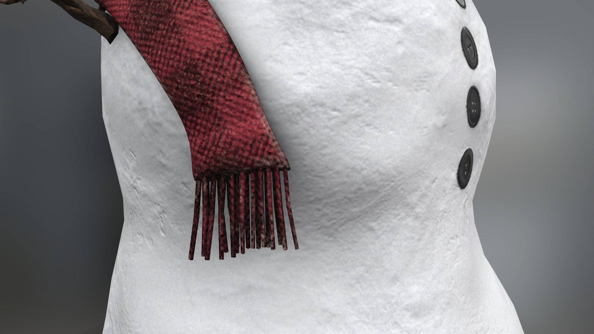 Snowman V2 3D model - TurboSquid 1715629