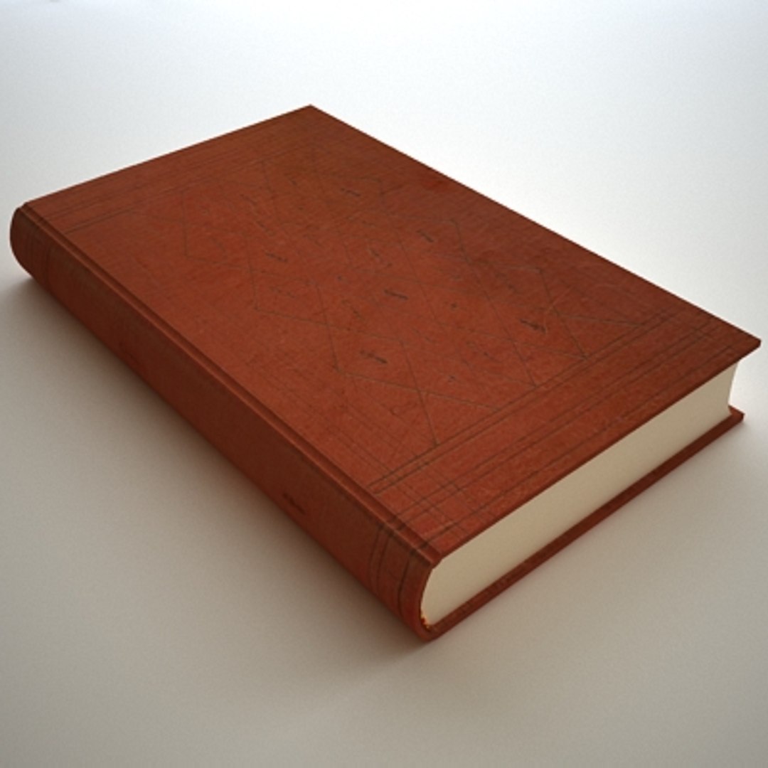Manuscript Book Page 3d Max