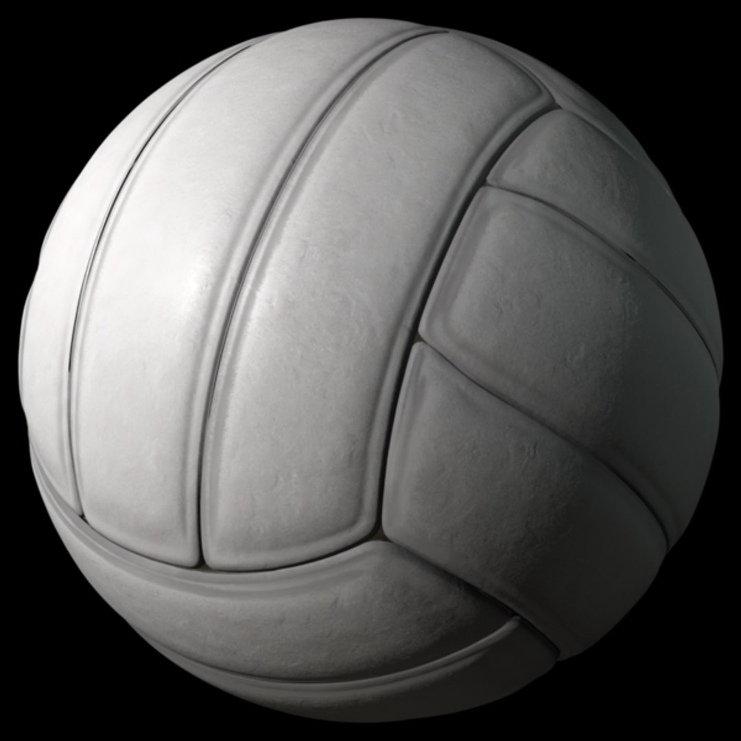 Volleyball Leather Sports 3d Model