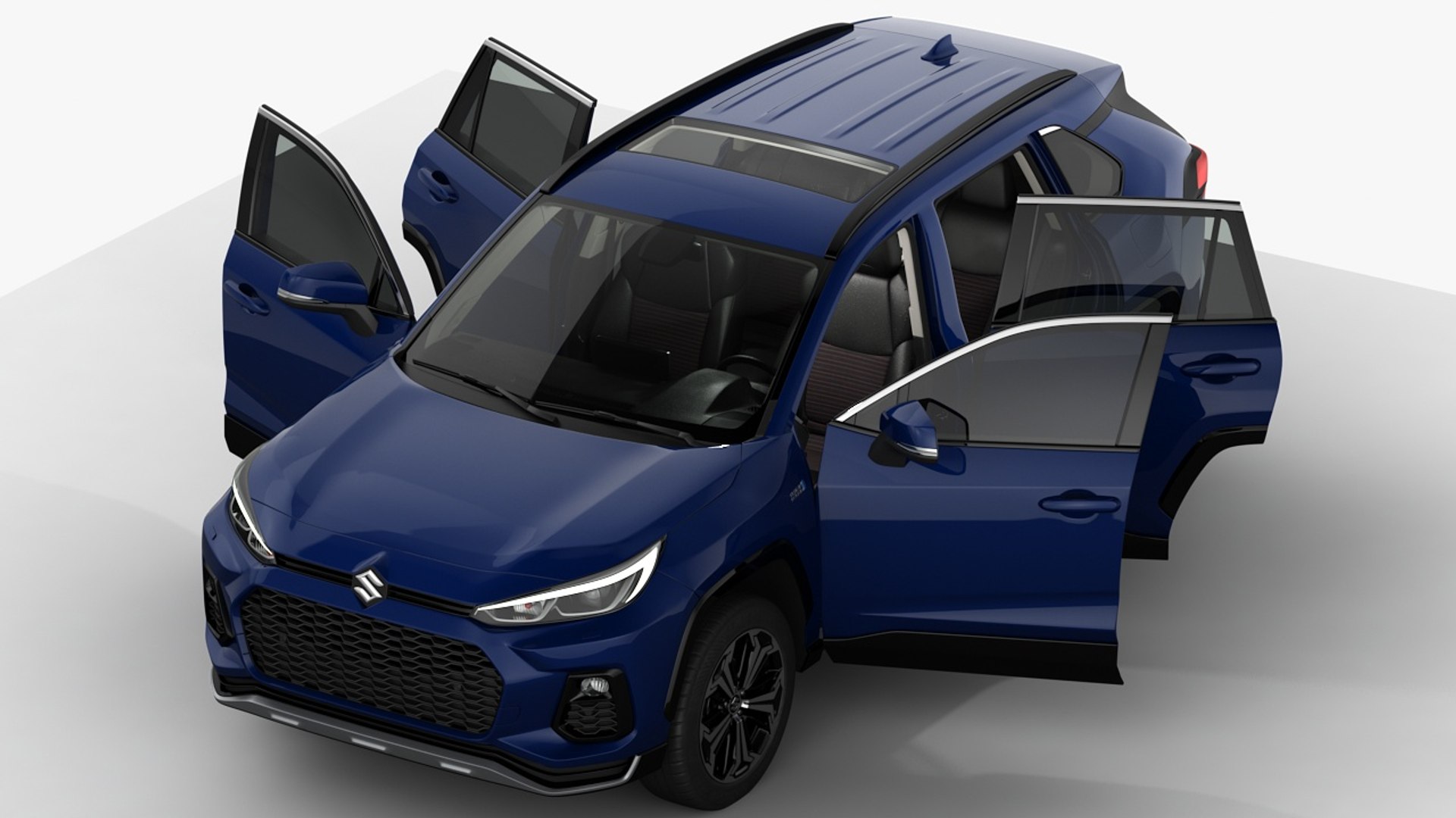 3D Suzuki Crossover Model - TurboSquid 1705083