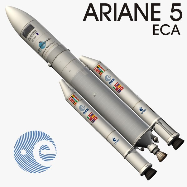 3d ariane 6 model