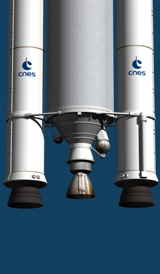 Ariane 5 Eca 3d Max