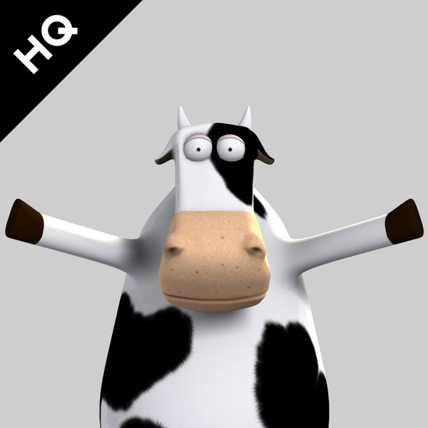 max cartoon cow