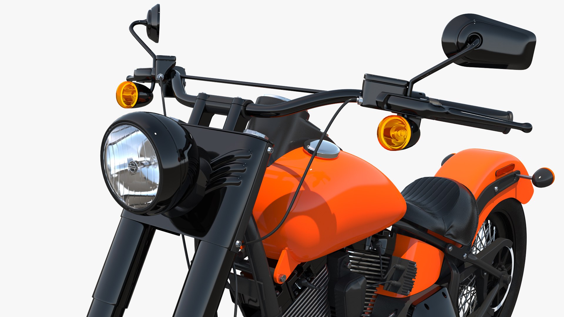 Classic motorcycle rigged cycle 3D model - TurboSquid 1557997