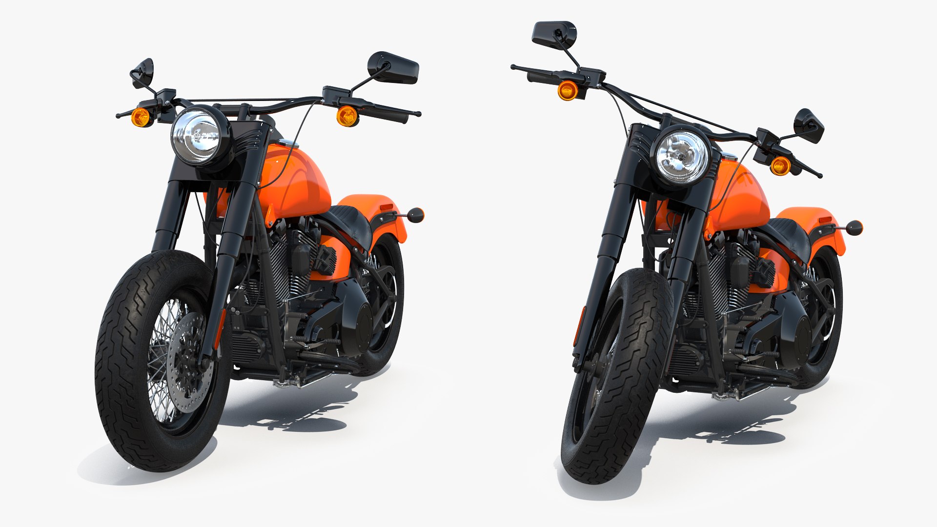 Classic motorcycle rigged cycle 3D model - TurboSquid 1557997