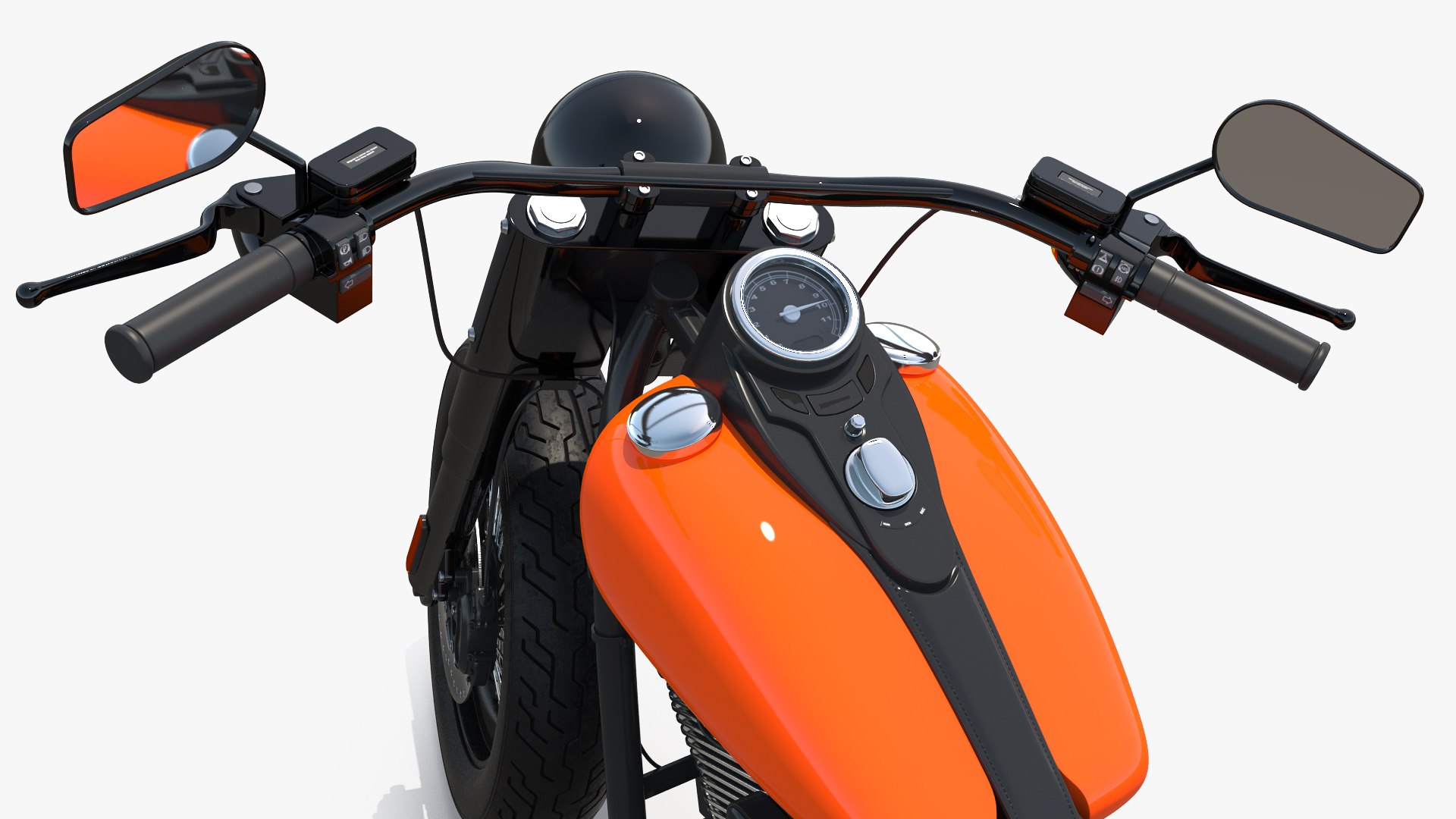 Classic motorcycle rigged cycle 3D model - TurboSquid 1557997