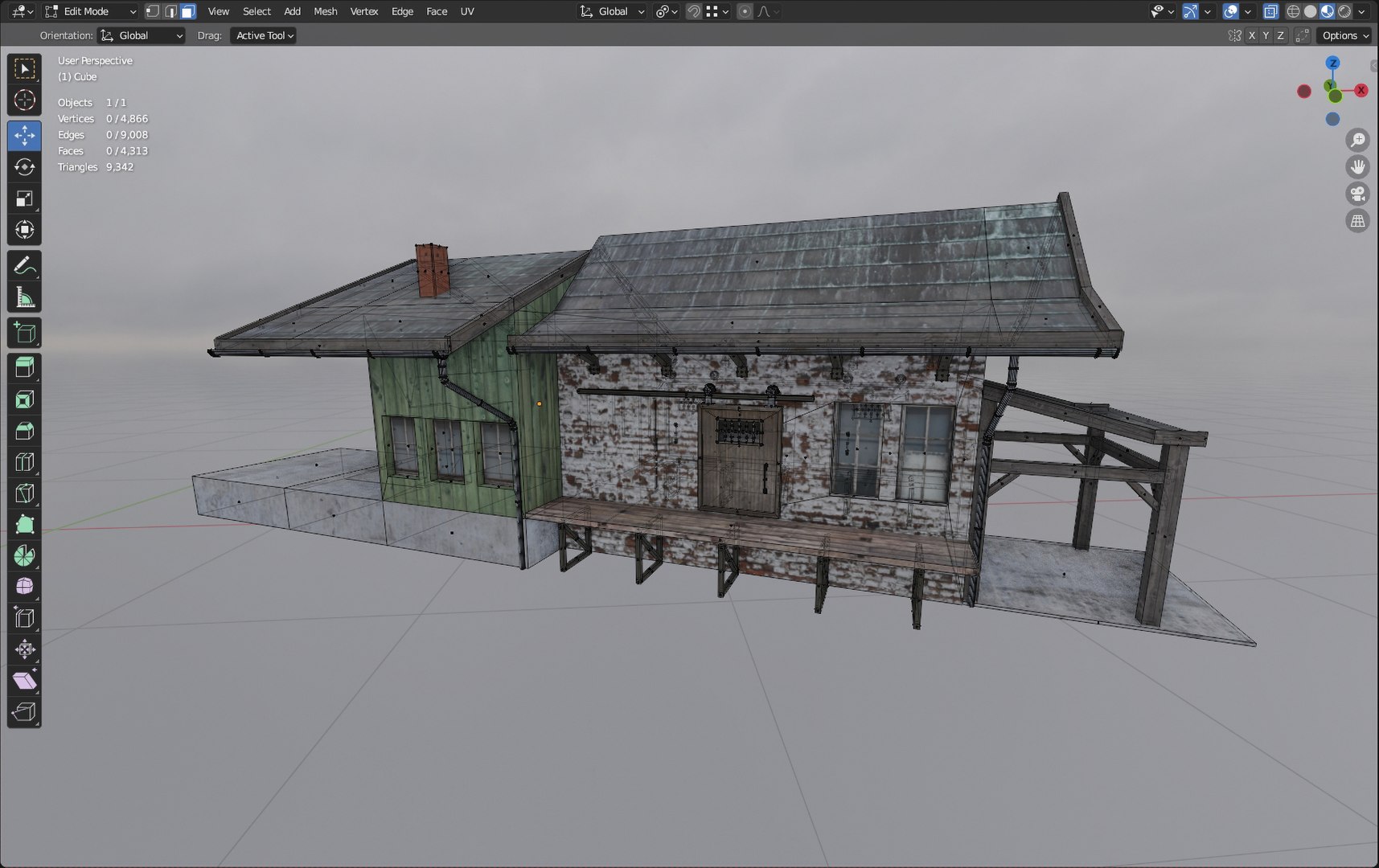 Railway Cargo Station 3D Model - TurboSquid 2117283