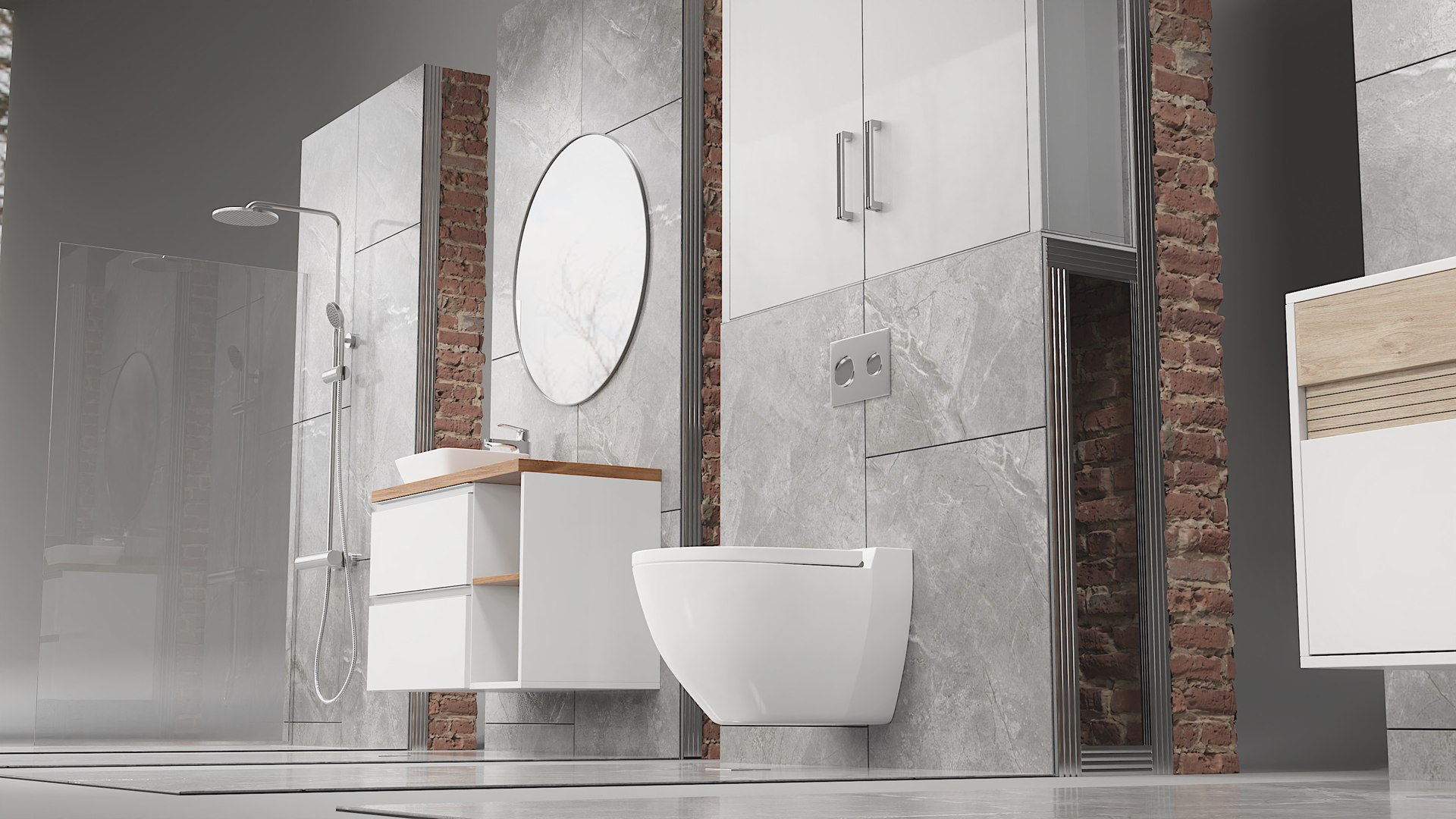 Luxury Bathroom Assets Set 1 3D - TurboSquid 2127186