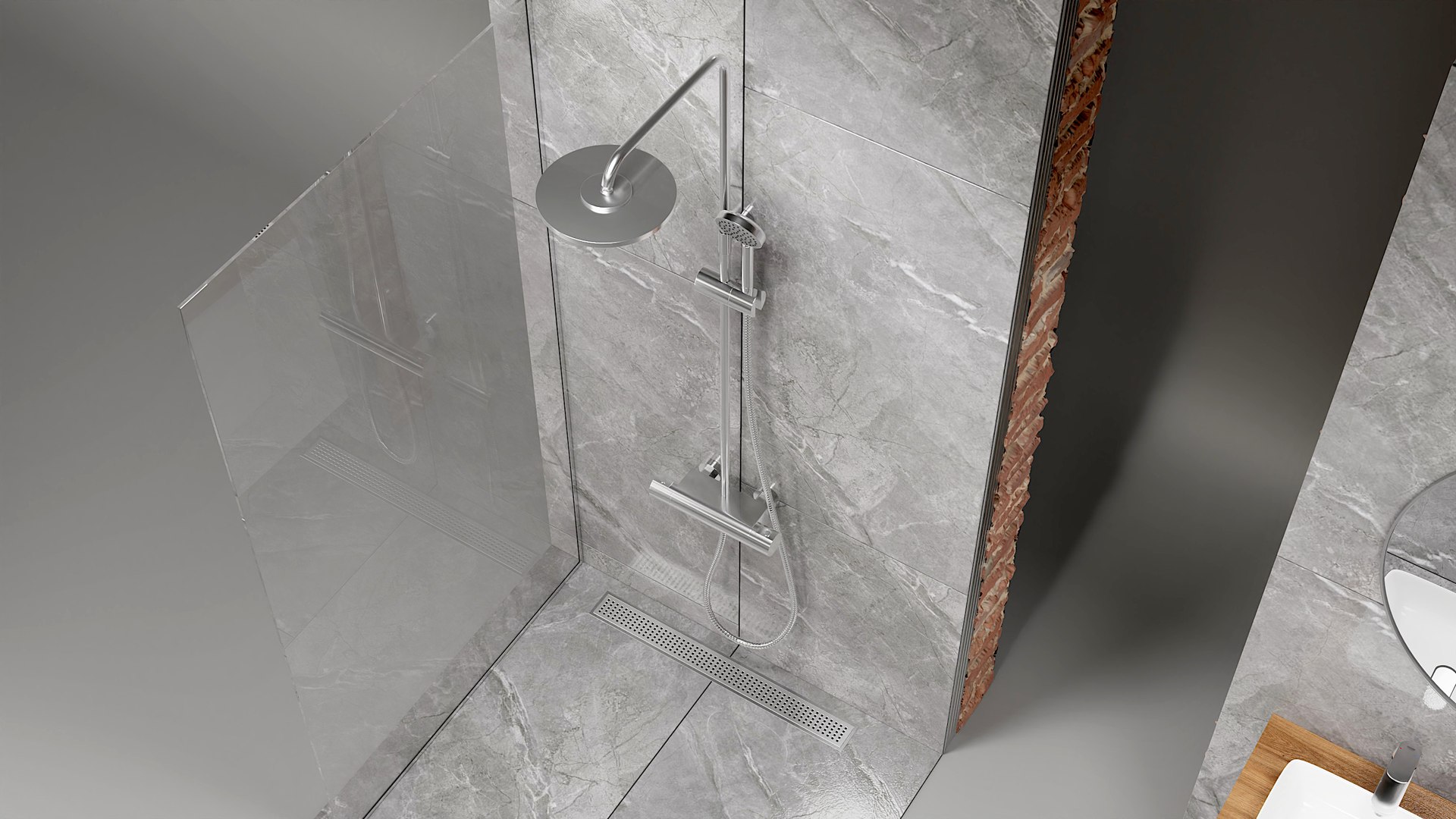 Luxury Bathroom Assets Set 1 3D - TurboSquid 2127186