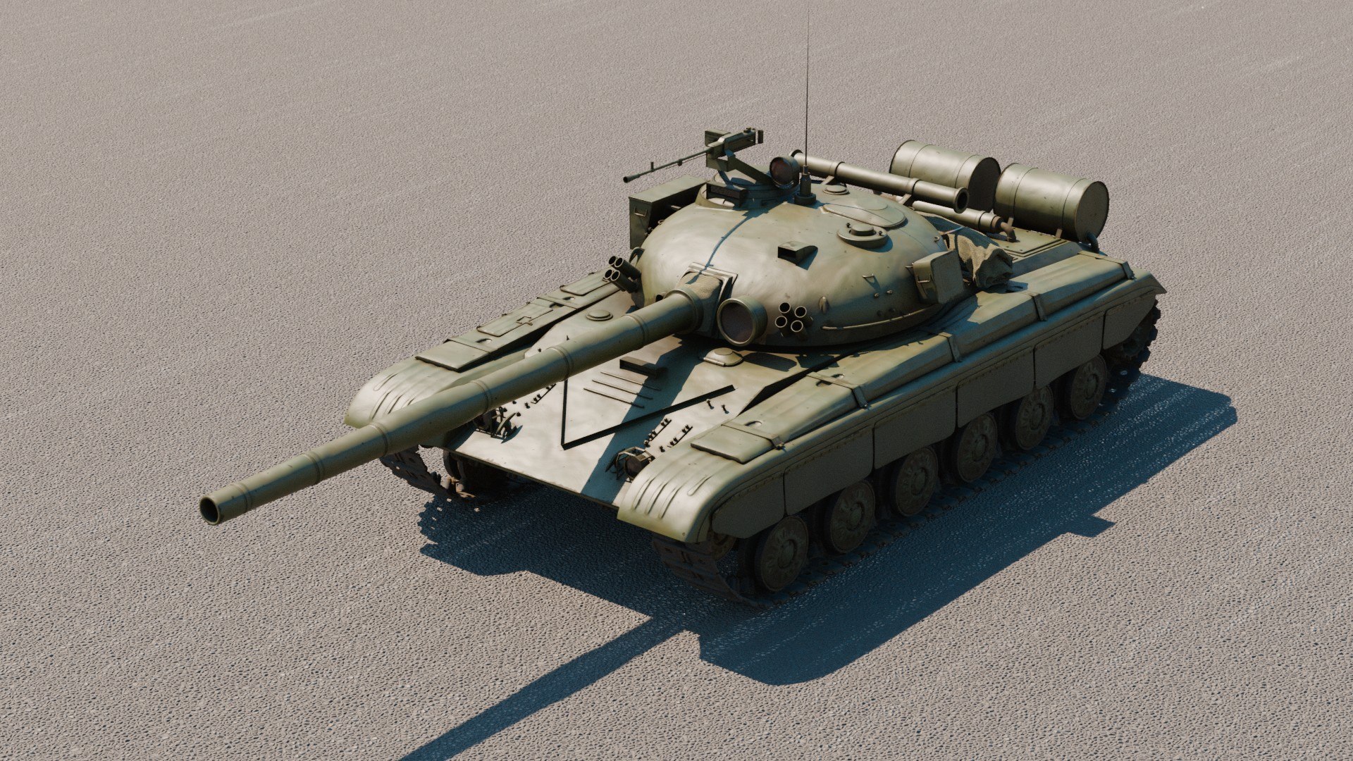 T 64 3D Model - TurboSquid 2157041