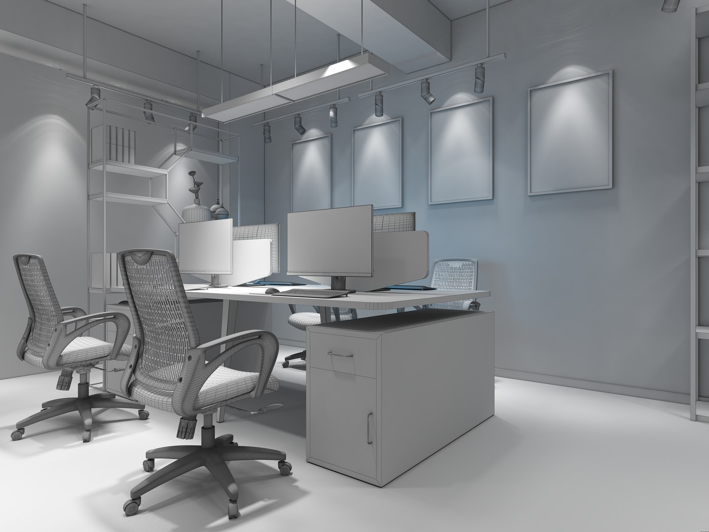 3D Advertising Agency Model - TurboSquid 1964682