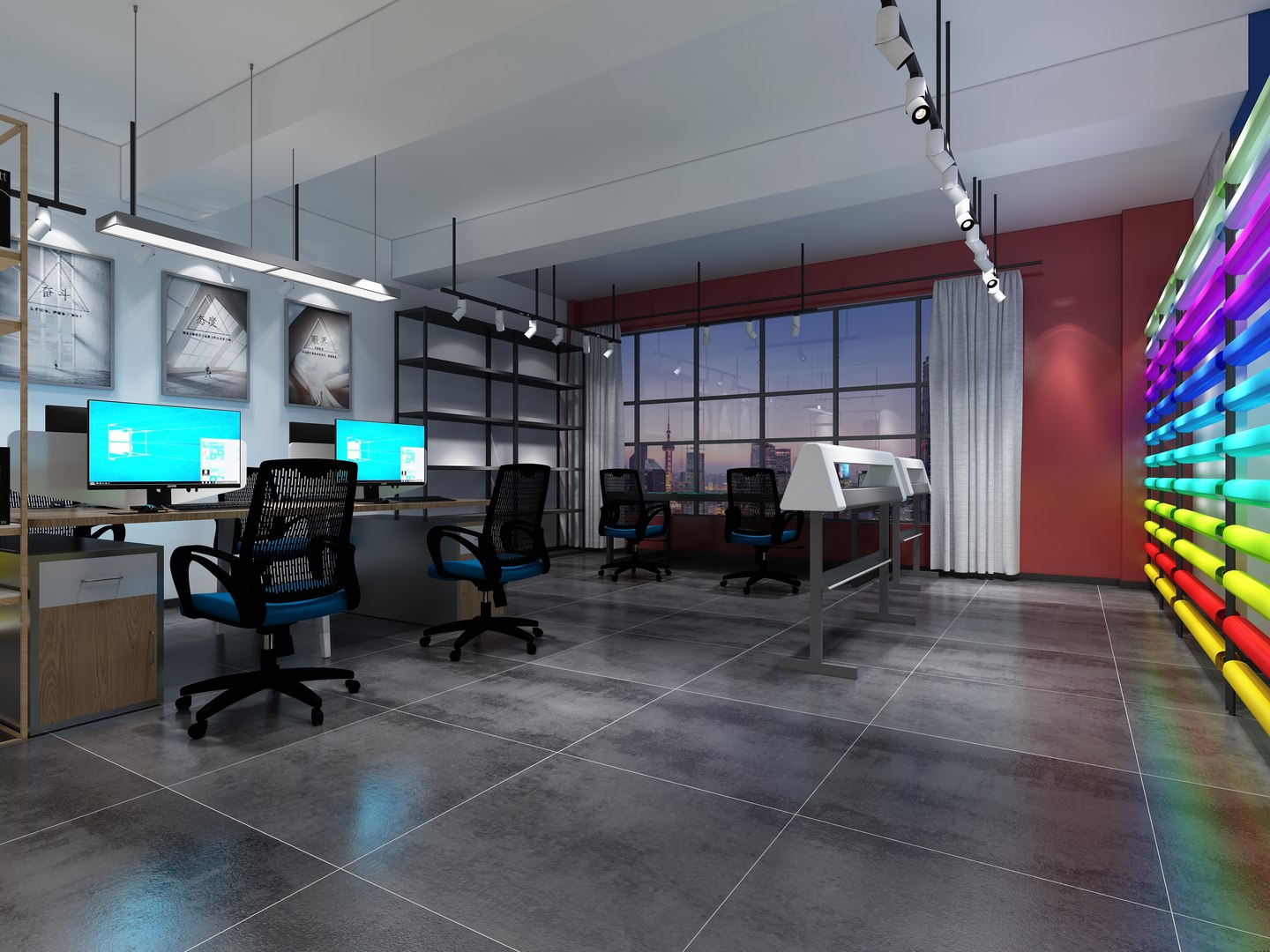 3D Advertising Agency Model - TurboSquid 1964682