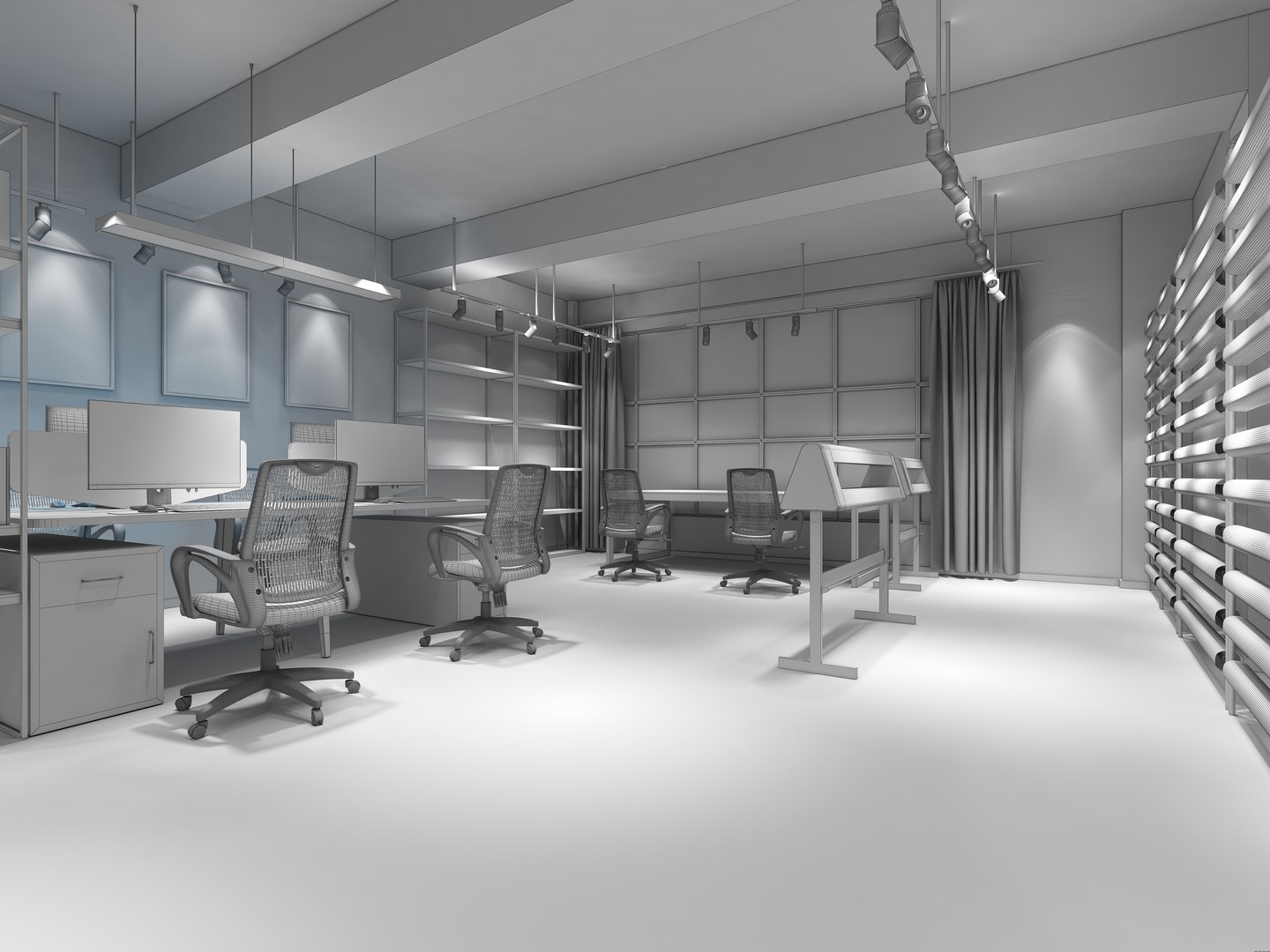 3D Advertising Agency Model - TurboSquid 1964682