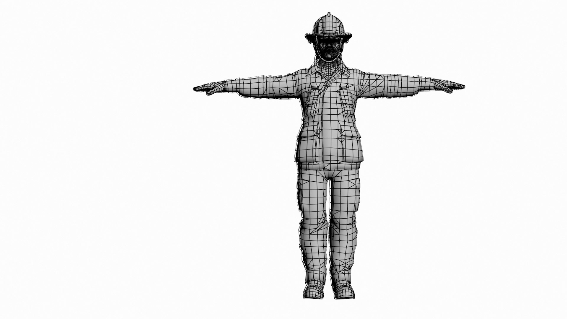 3D Fireman - Generic Model - TurboSquid 1949123