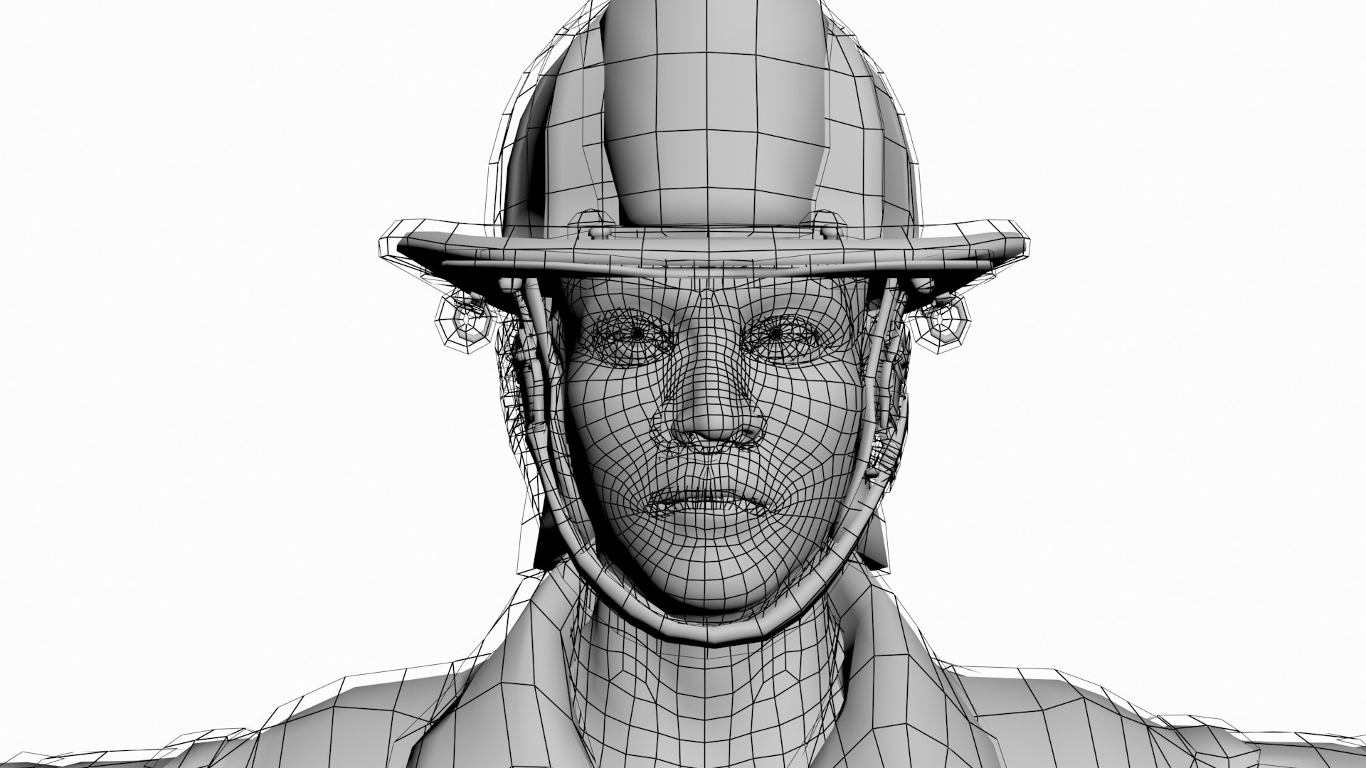 3D Fireman - Generic Model - TurboSquid 1949123