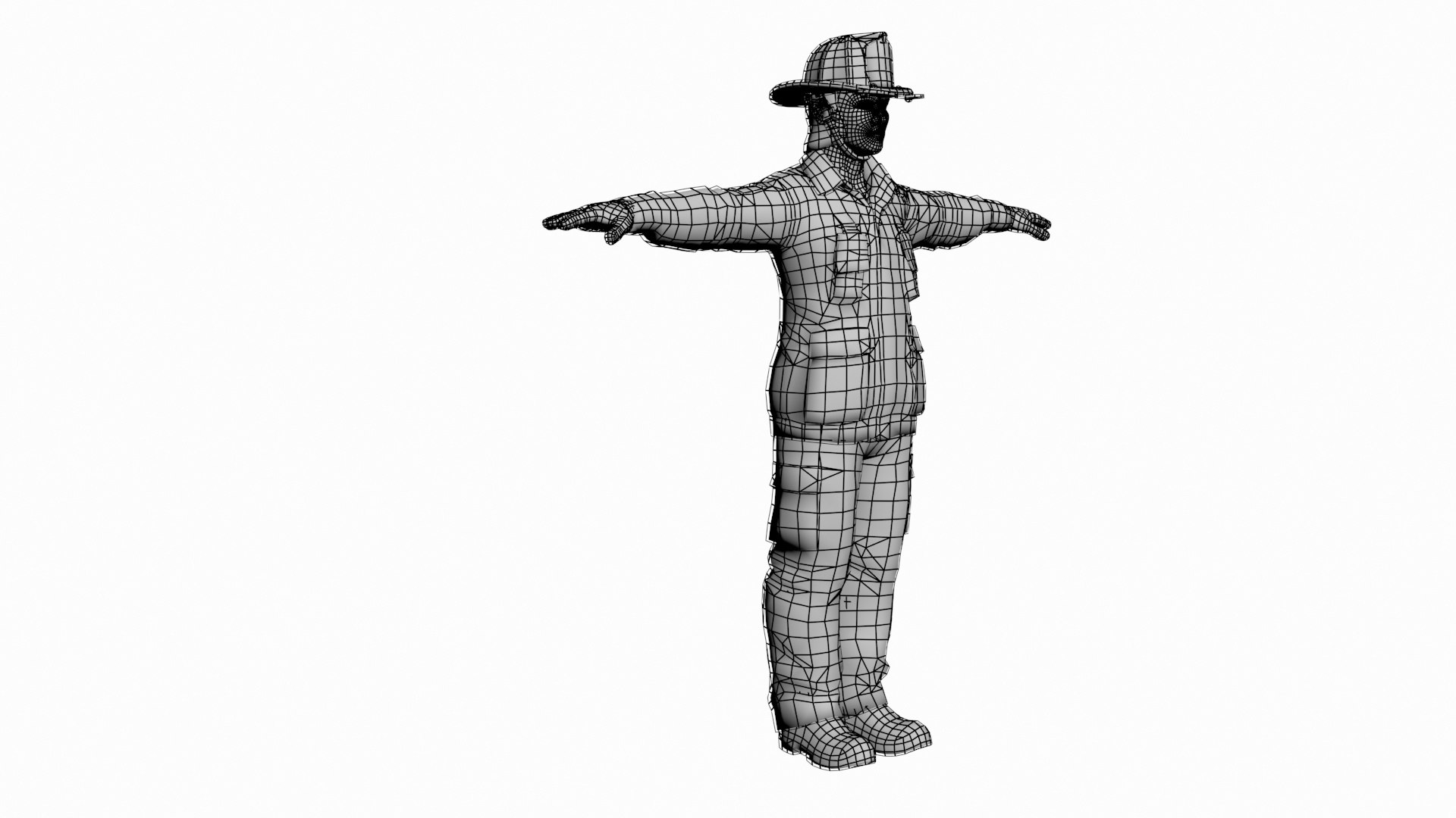 3D Fireman - Generic Model - TurboSquid 1949123